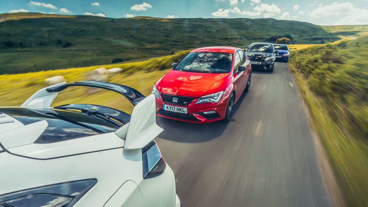 Batalla de cine: Honda Civic Type R vs Ford Focus RS, Volkswagen Golf R ...