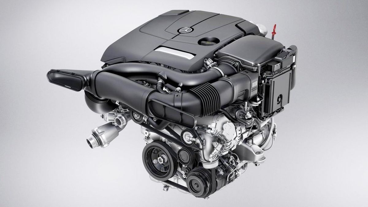 Nuevo motor Mercedes M 264: con dos litros, cuatro cilindros y mucha tecnología