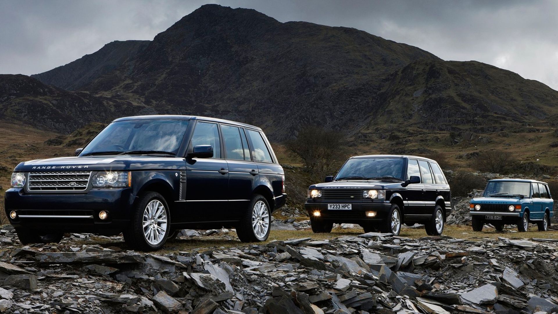 Así ha evolucionado el diseño de los Range Rover en 50 años de historia