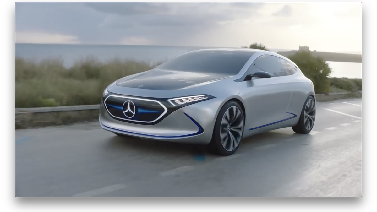VÍDEO: así es el Mercedes EQA Concept. Detalles, cómo funciona...