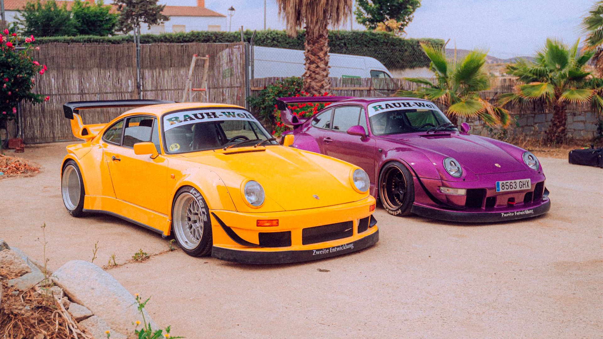 Akira Nakai ha construido los primeros Porsche 911 RWB de España