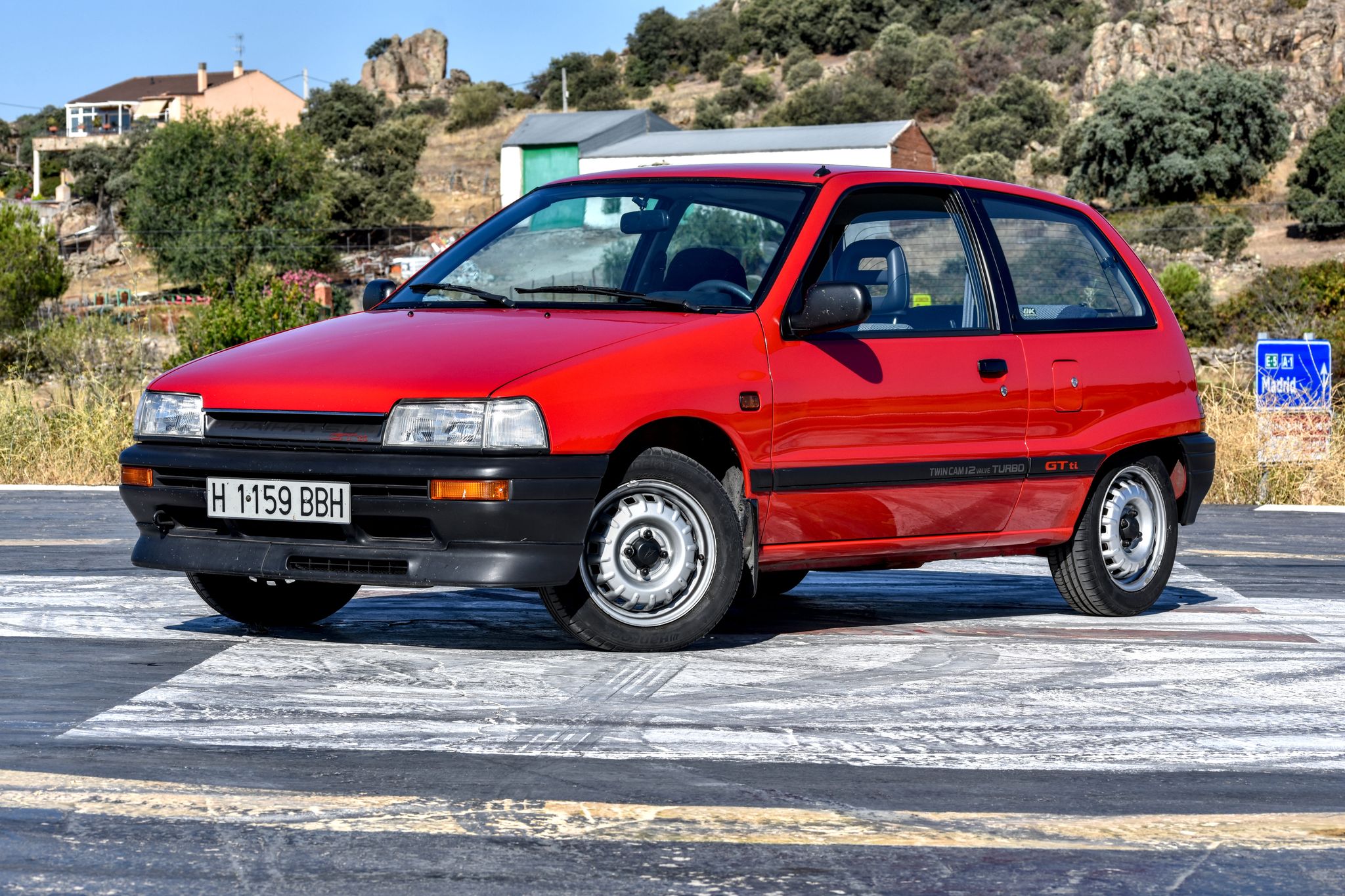 Prueba del Daihatsu Charade GTti de 1987: diversión analógica a la japonesa