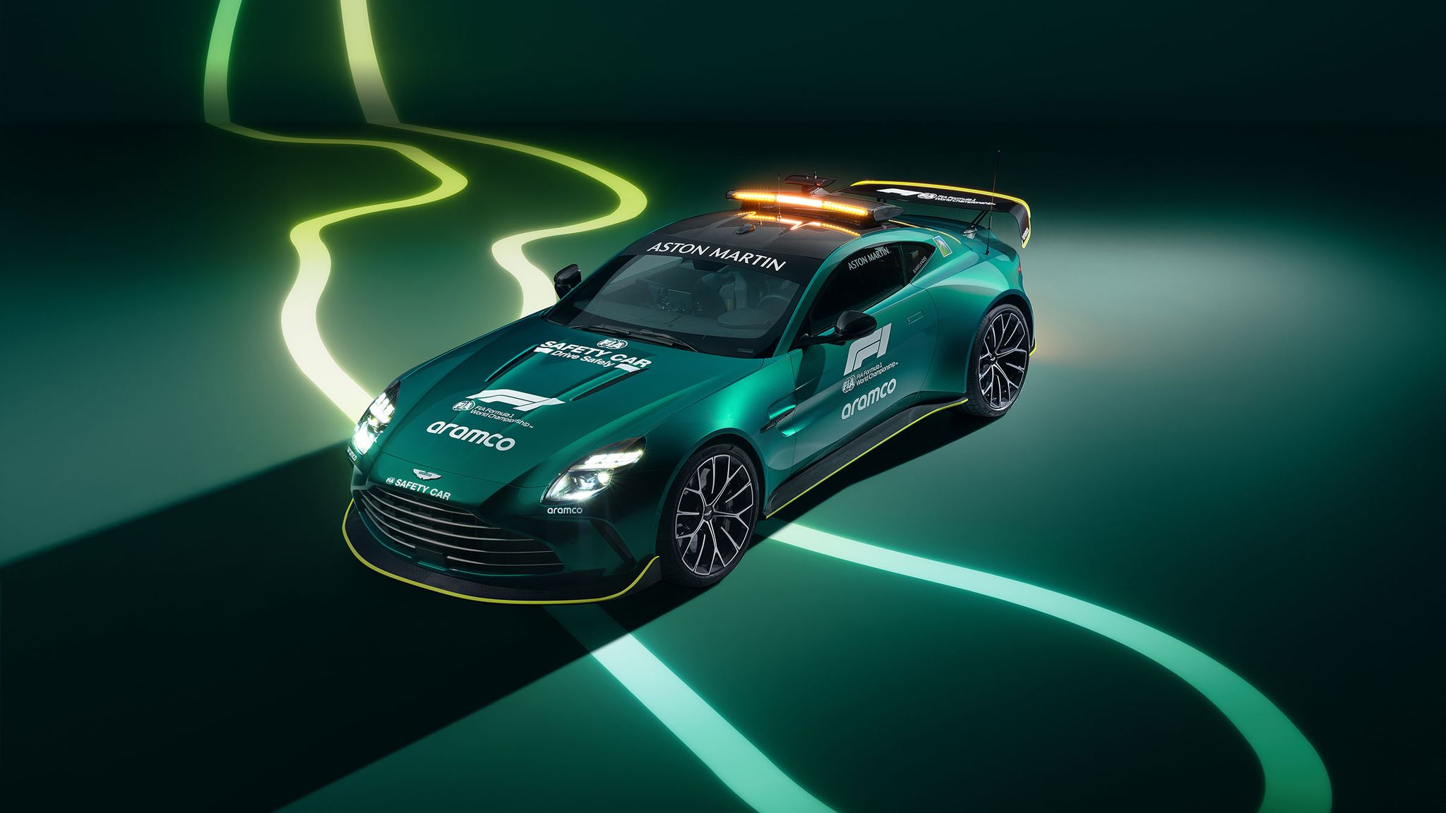 El nuevo Aston Martin Vantage será el 'Safety Car' oficial de la Fórmula 1