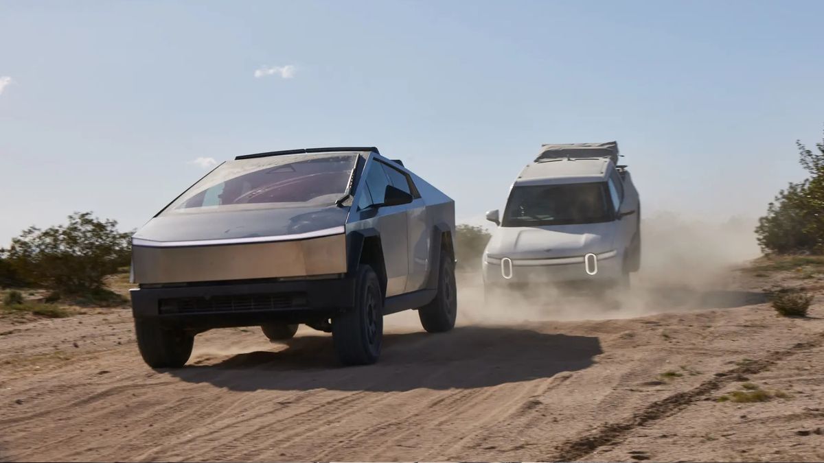 Coches americanos eléctricos: así son la Tesla Cybertruck y la Rivian R1T