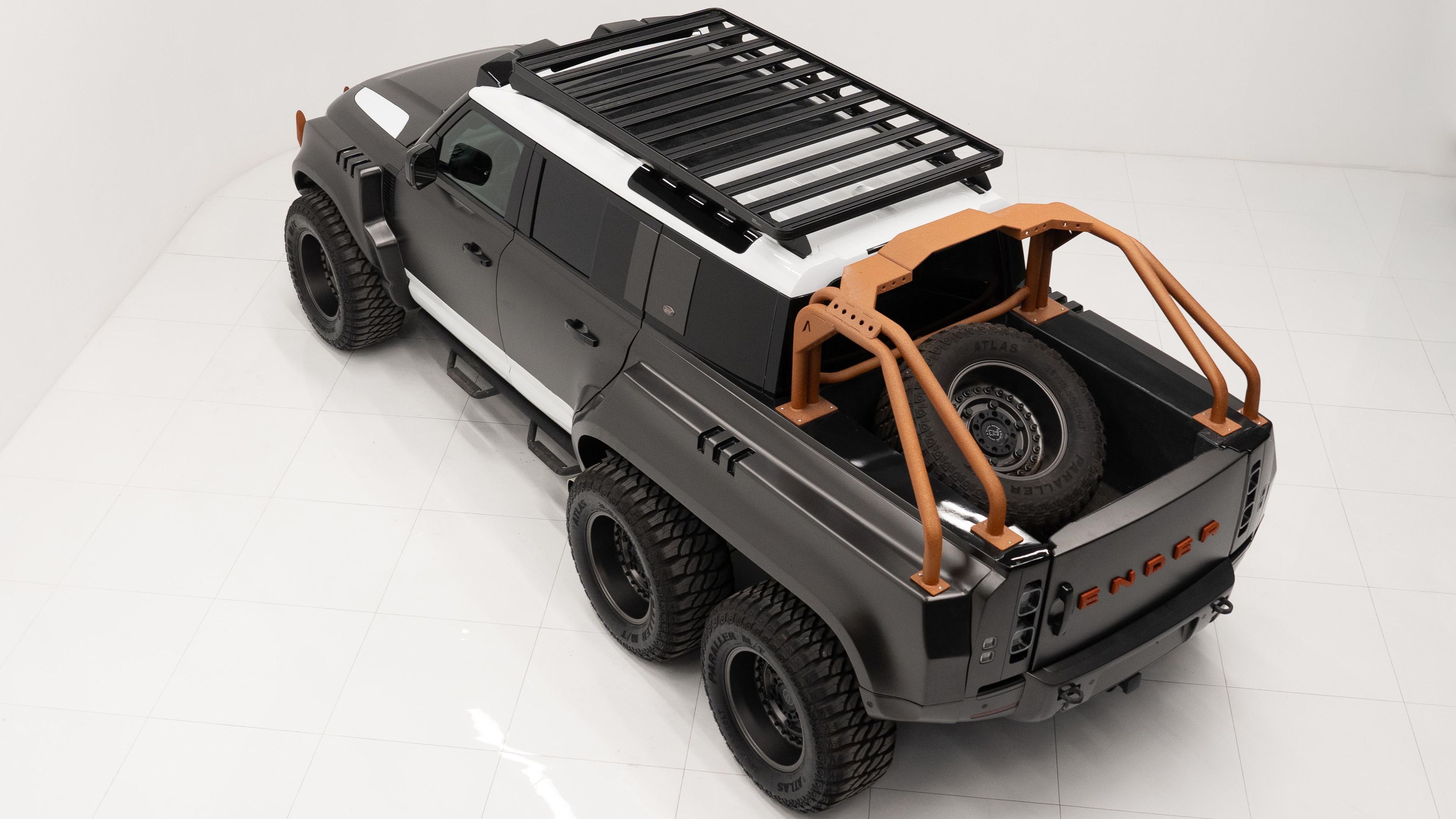 Land Rover Defender 6x6 pick-up: la pesadilla del Mercedes Clase G