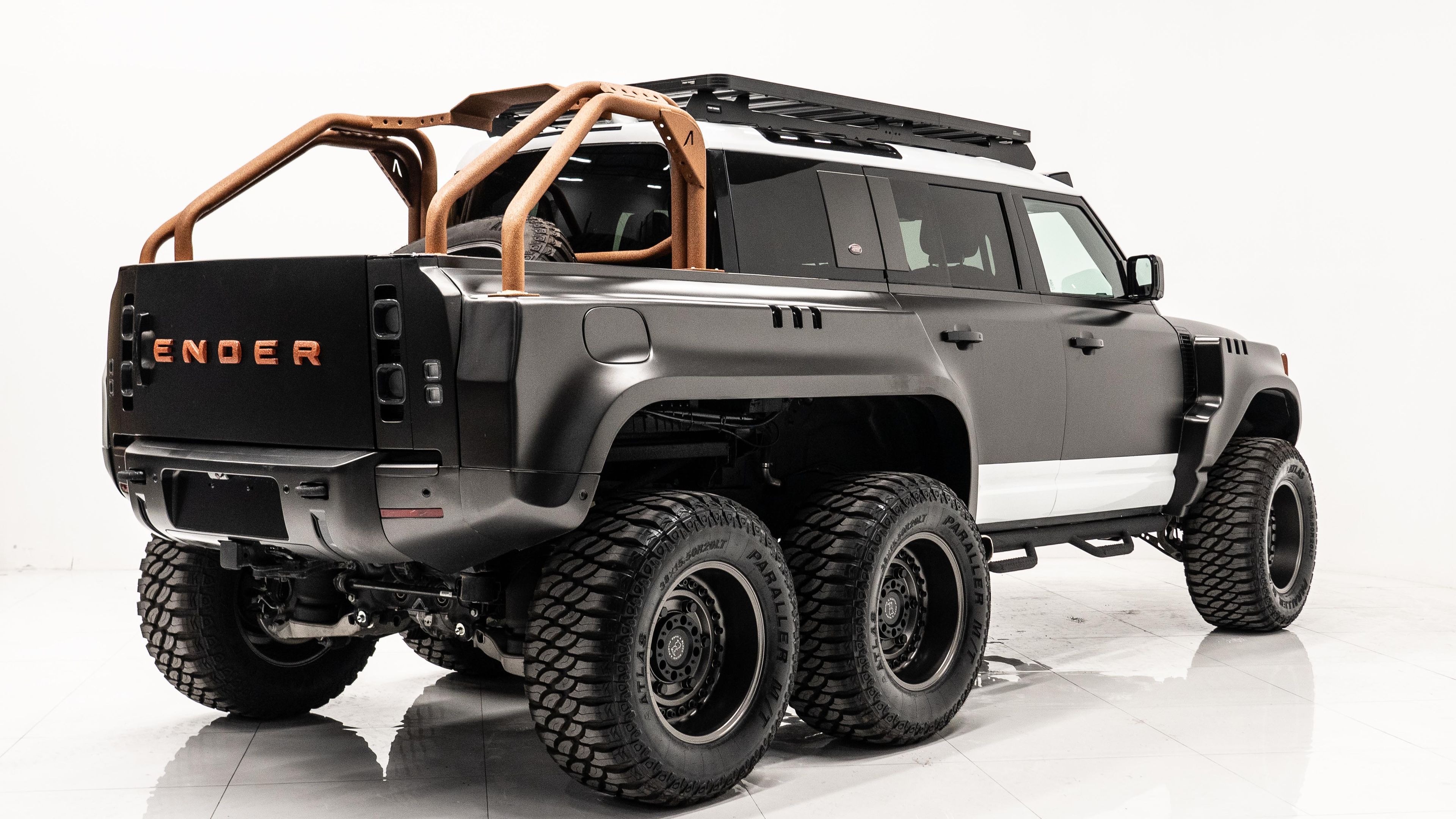 Land Rover Defender 6x6 pick-up: la pesadilla del Mercedes Clase G